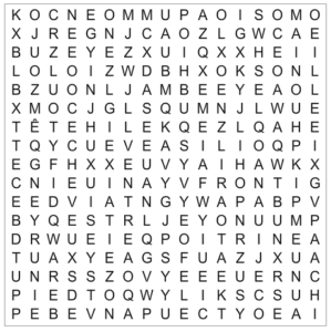 Ressources fle | Mots mélés sur les parties du corps | Niveau A1